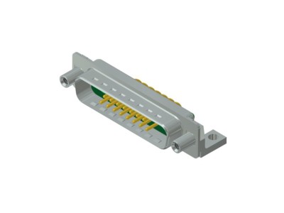 D-SUB Combination Standard • 17W2 [○••••••••••••••• ○] • Plug • Solder pin angled .318