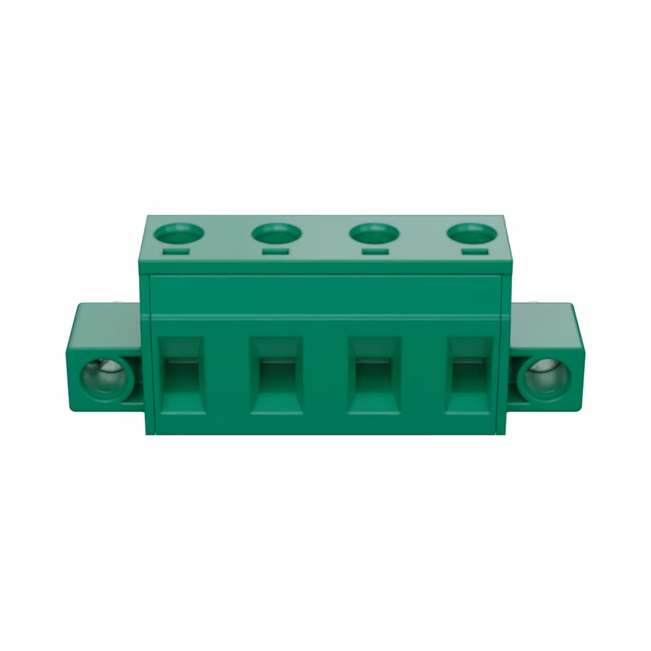 7.62mm Pitch Eurostyle Horizontal Plug, with Retention Screws, 4 Circuits for sale