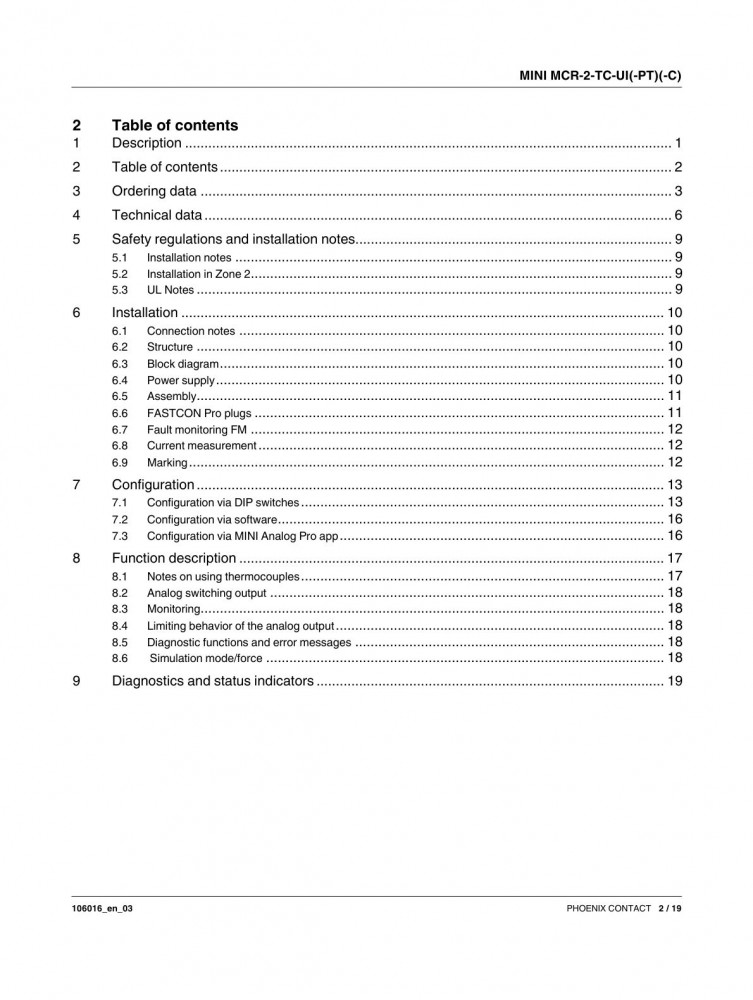 MINI MCR-2-TC-UI datasheet page 2