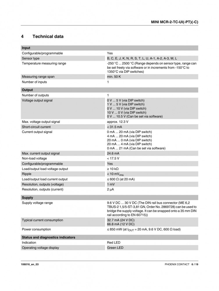 MINI MCR-2-TC-UI datasheet page 6