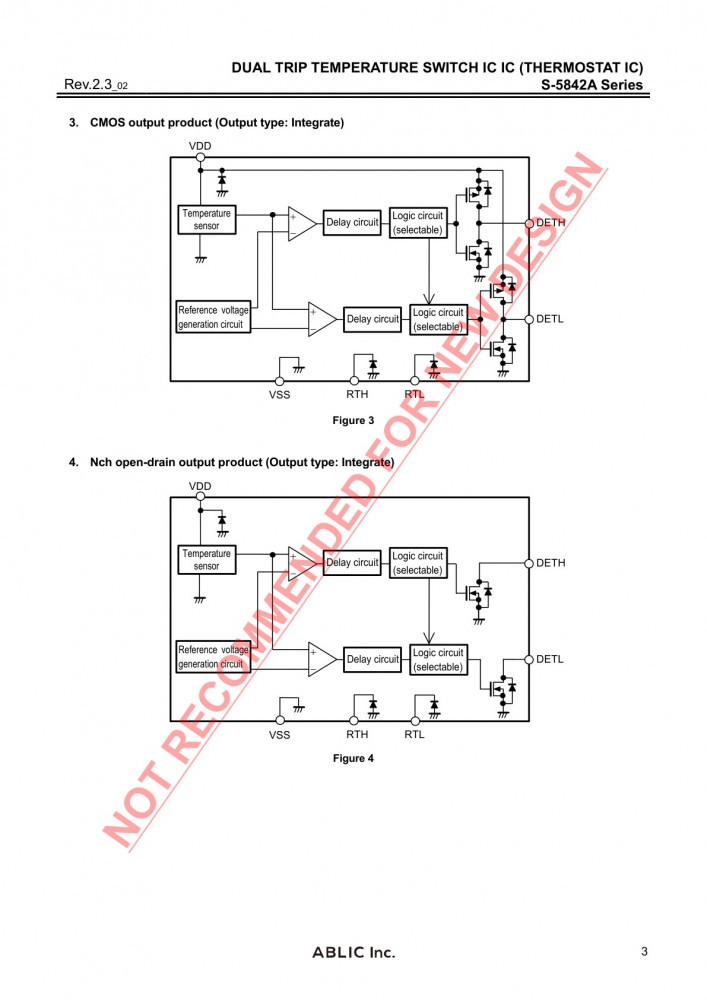 ABLIC S-5842A datasheet page 3