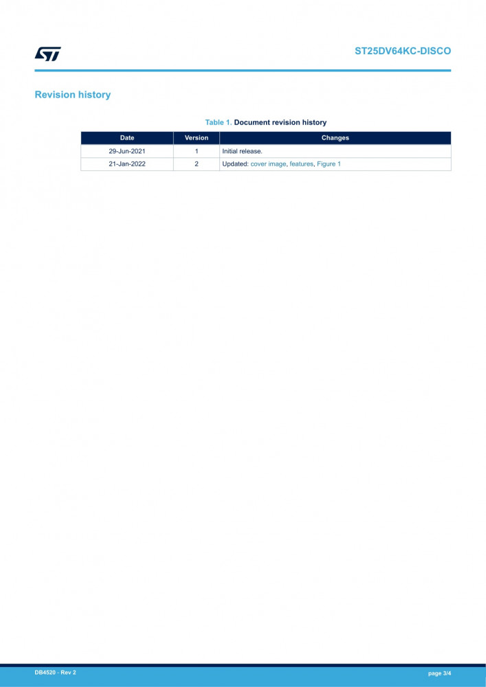 ST25DV64KC-DISCO technical document page 3