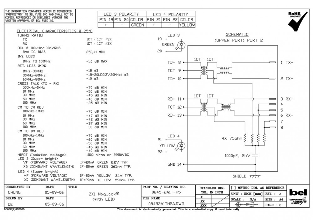 0845-2A1T-H5 datasheet page 1