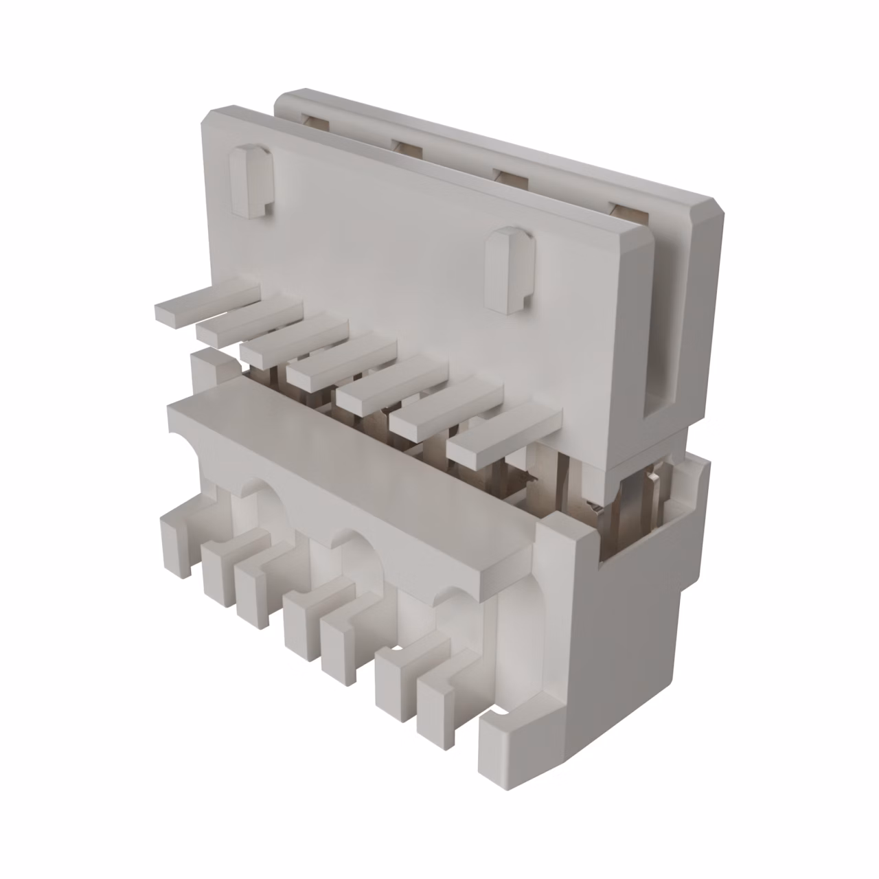 Appli-Mate RAST Power IDT Housing, 5.00mm Pitch, Direct/Indirect, Female, 4 Circuits, Code Keys A, C, D, E, F and H Removed, Open End Walls for sale