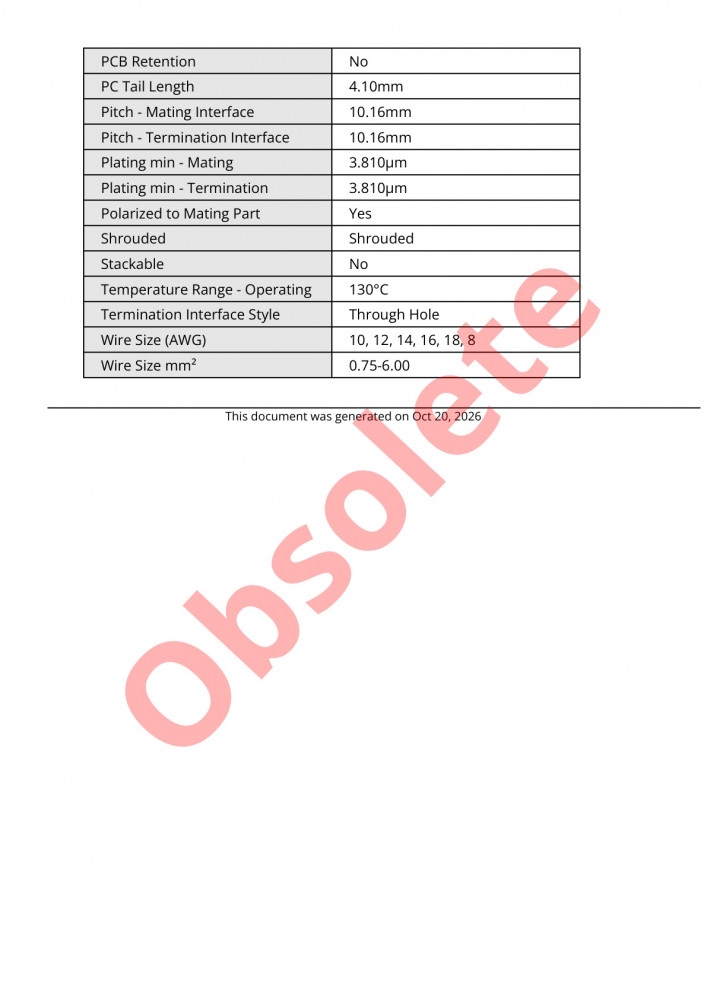 MOLEX 399100307 document page 3