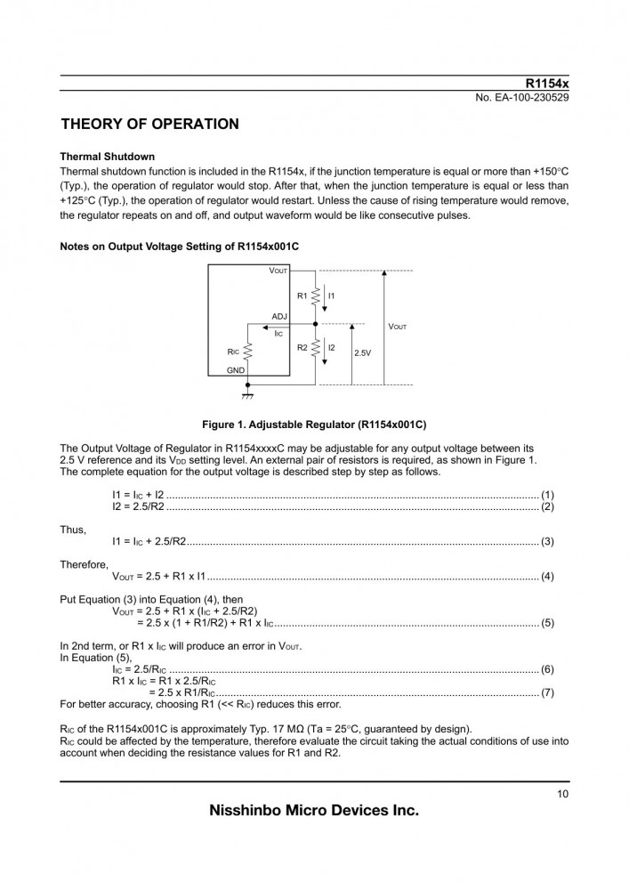 R1154 datasheet page 10