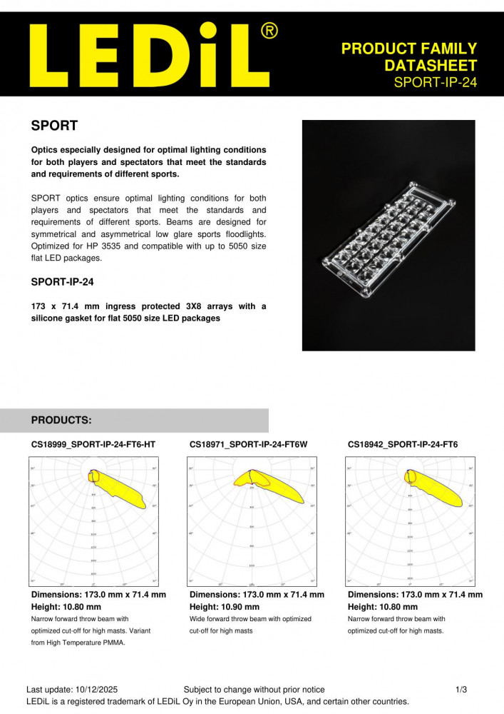 SPORT-IP-24-FT6W technical document image, page 1