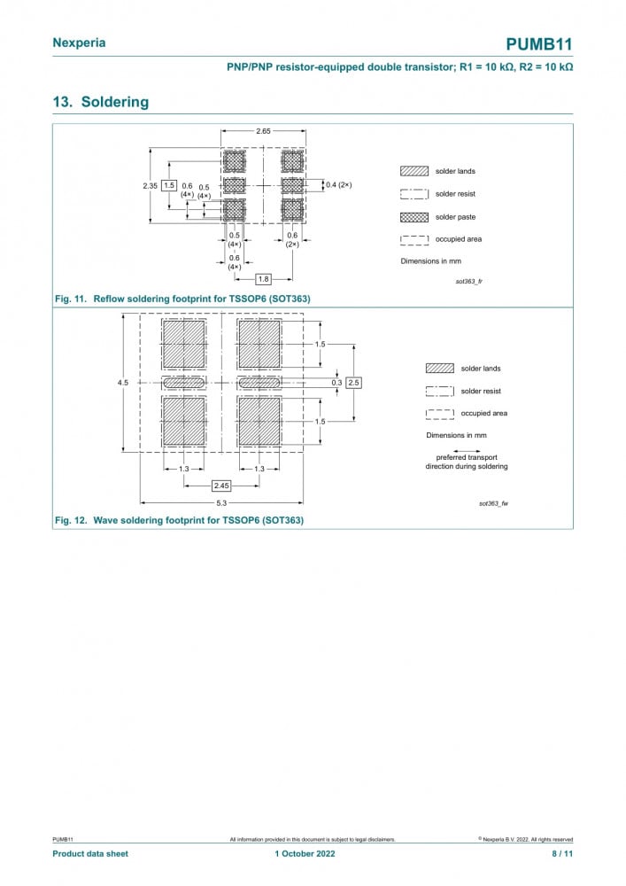 PUMB11 datasheet page 8