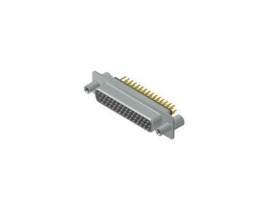 D-SUB High Density • 44-pos. • Socket • Solder pin straight • Threaded rear spacer • Quality class 3 • UNC 4-40 for sale