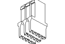 Insertion Module, 4-Pair 3-Up Power Module