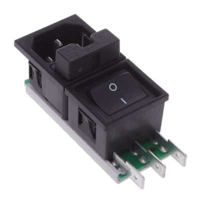 SCHURTER DC12.3132.001 Power Entry Module Plug & Receptacle