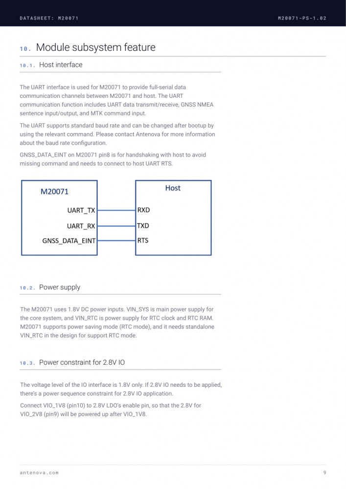 M20071 datasheet page 10