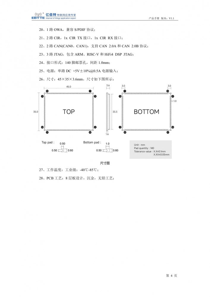 ECK30-T13IA product manual page 7