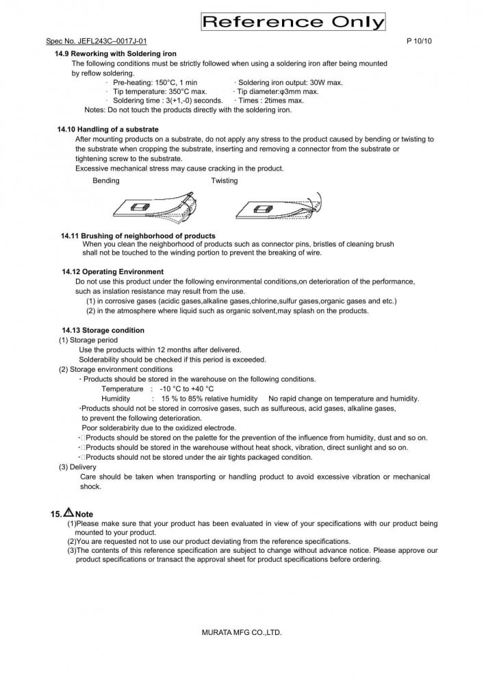 DLW5ATN851SQ2L specification page 10