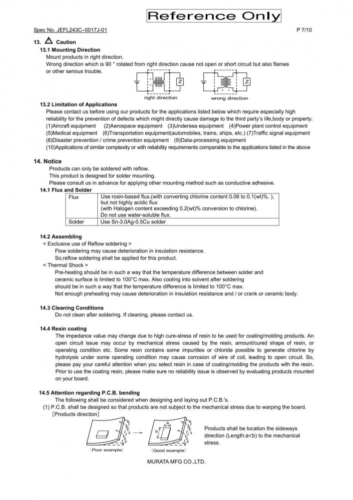 DLW5ATN851SQ2L specification page 7