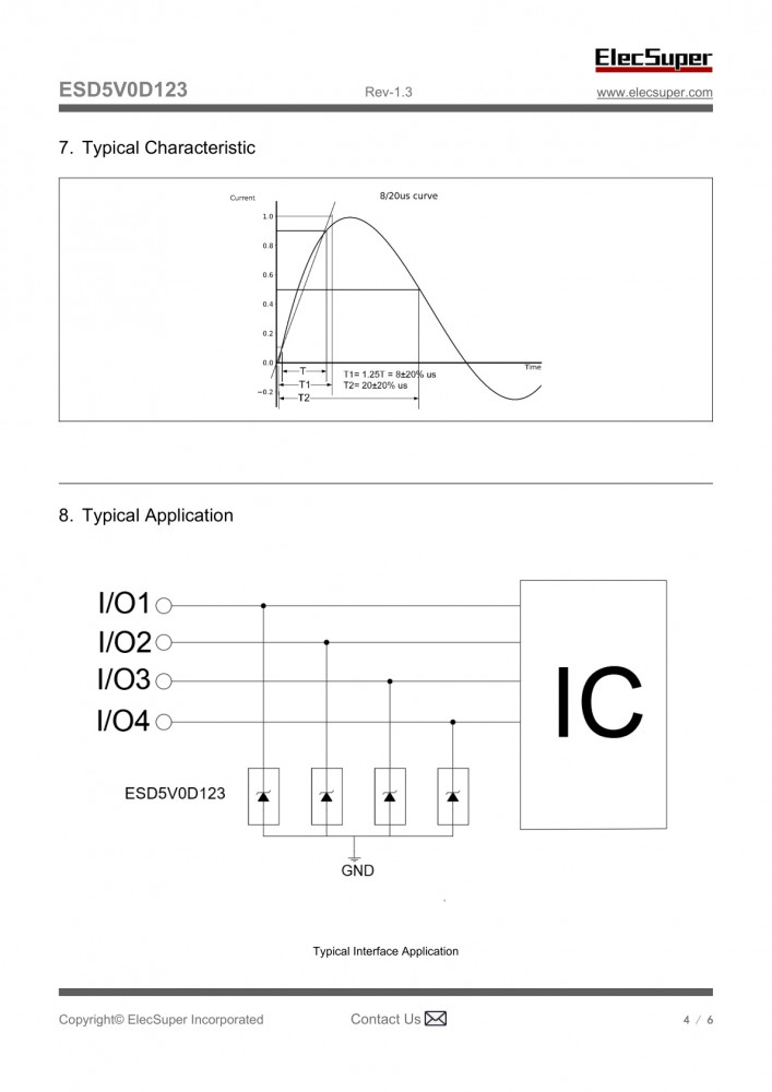ESD5V0D123 datasheet page 4
