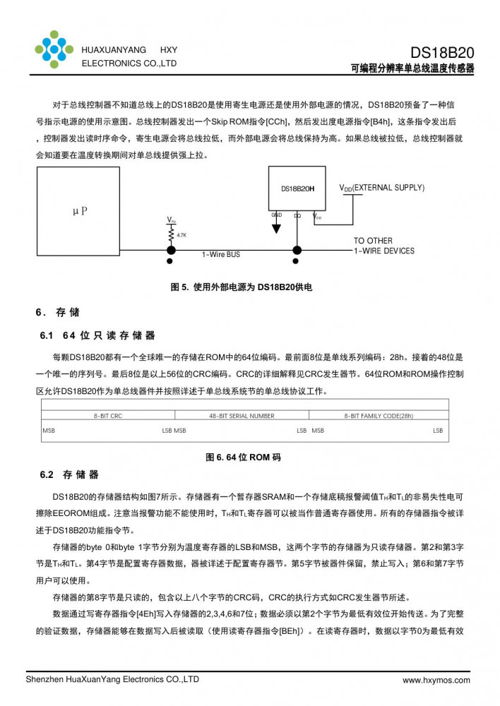 DS18B20 document page 6