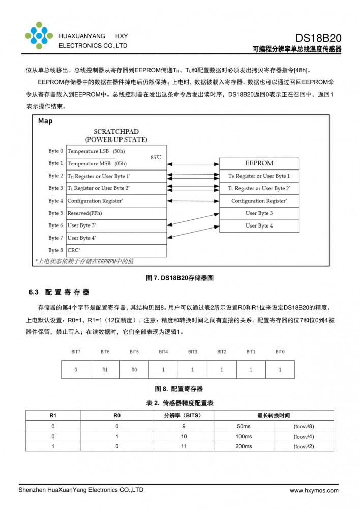 DS18B20 document page 7