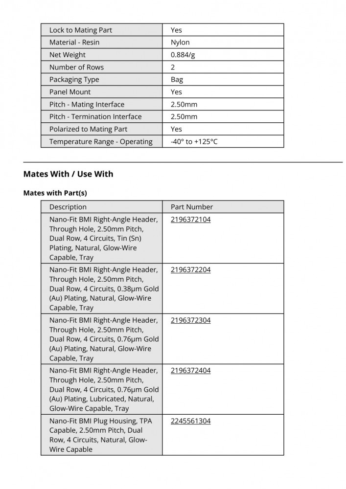 MOLEX 2192682204 technical document page 3