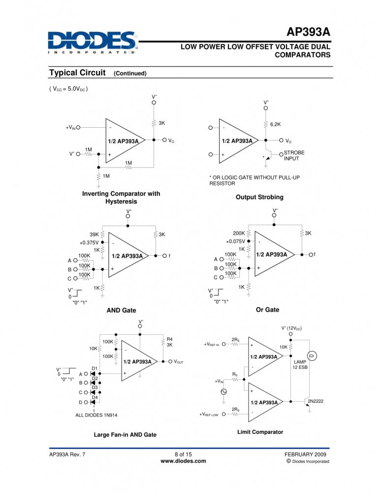 AP393A datasheet page 8
