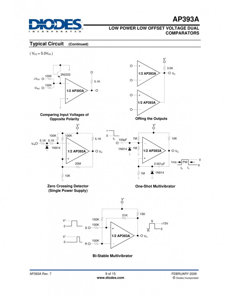 AP393A datasheet page 9