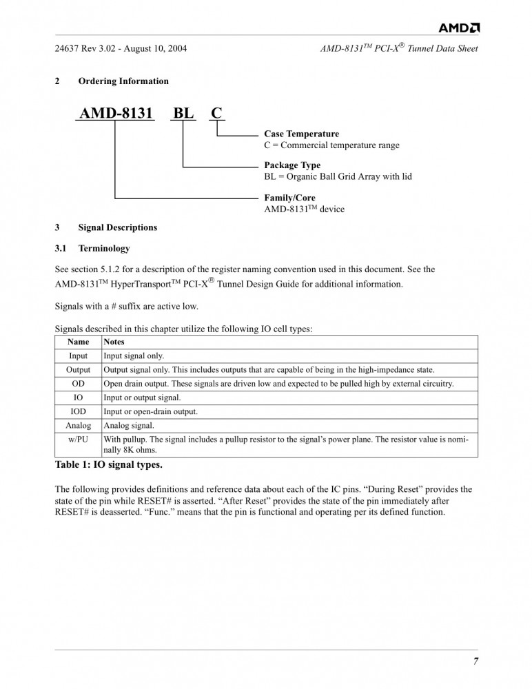 AMD-8131 technical document page 7