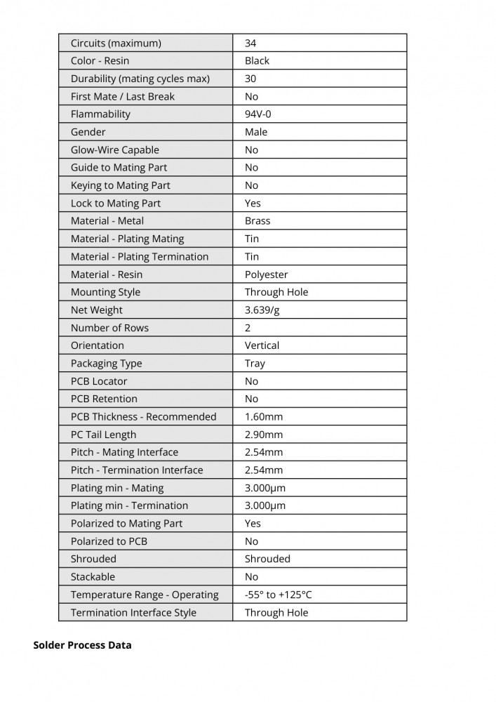 MOLEX 901301134 technical document image 3