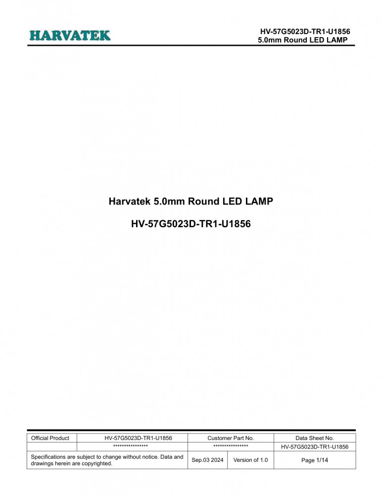HV-57G5023D-TR1-U1856 datasheet page 1
