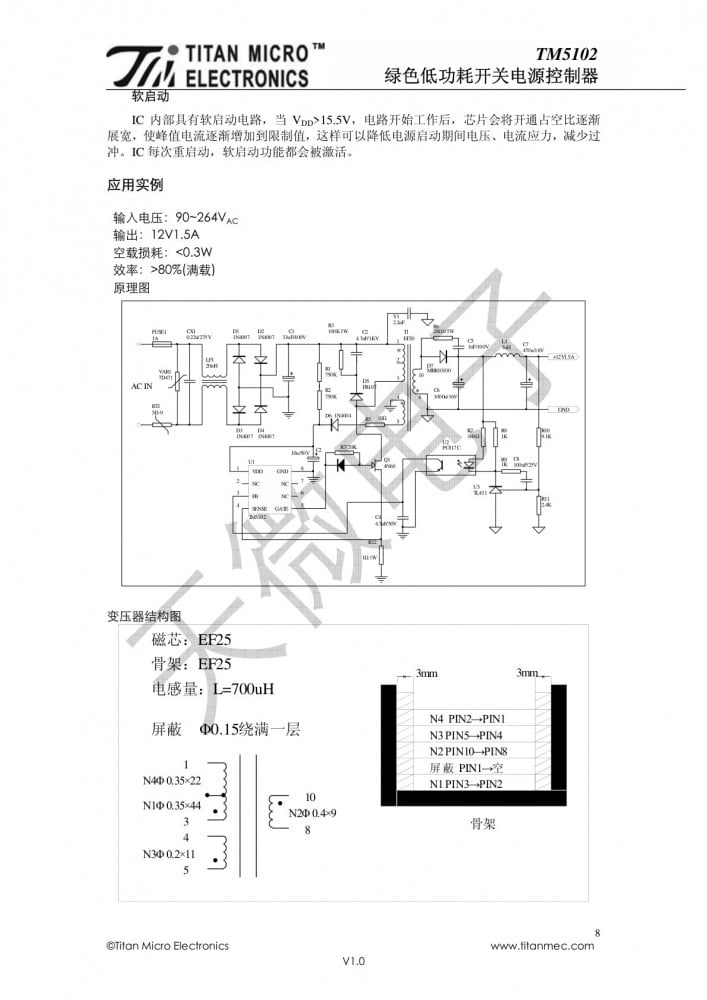 TM5102 datasheet page 8