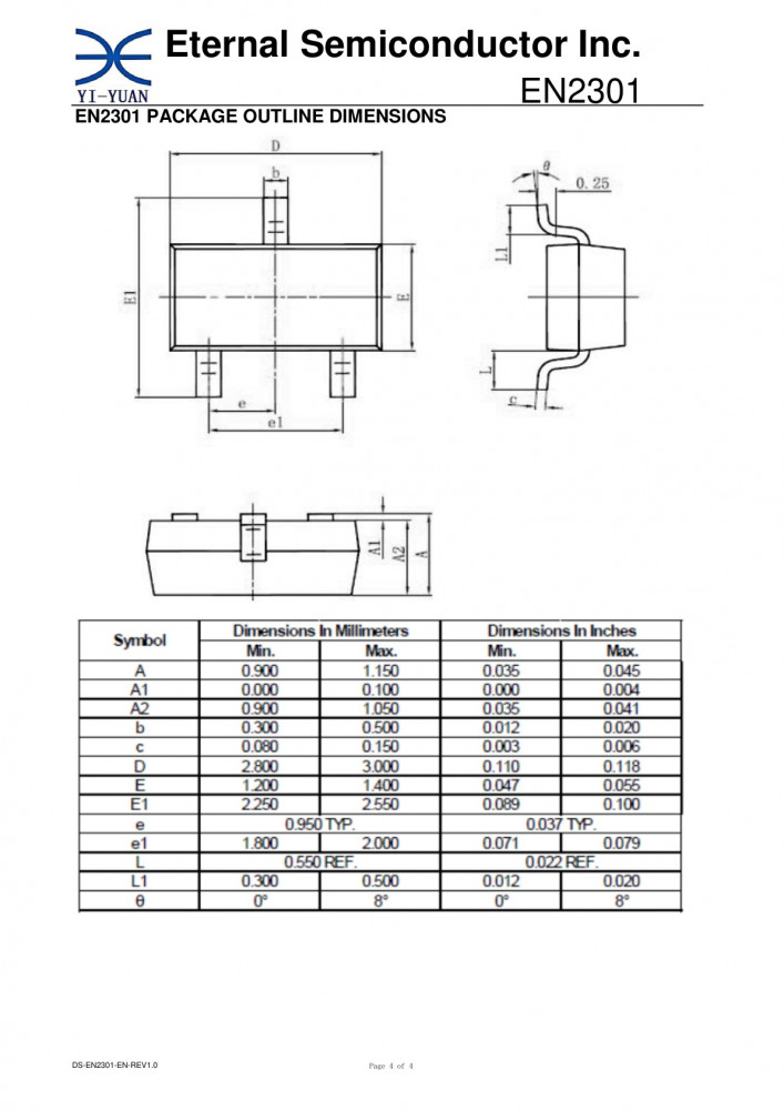 EN2301 datasheet page 4