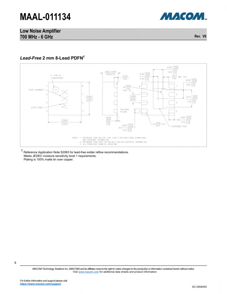 MAAL-011134 datasheet page 8