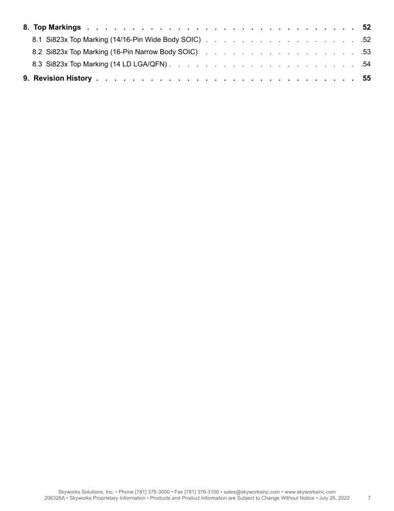 Si823x datasheet page 7