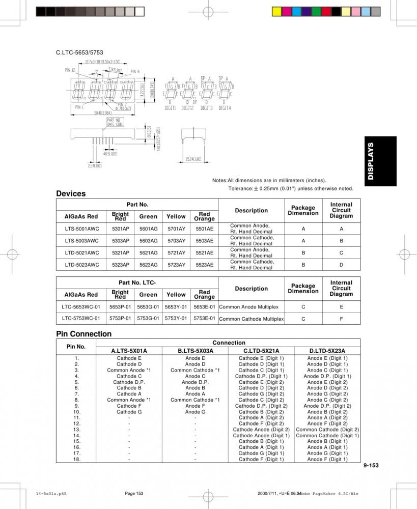 LITEON datasheet page 2