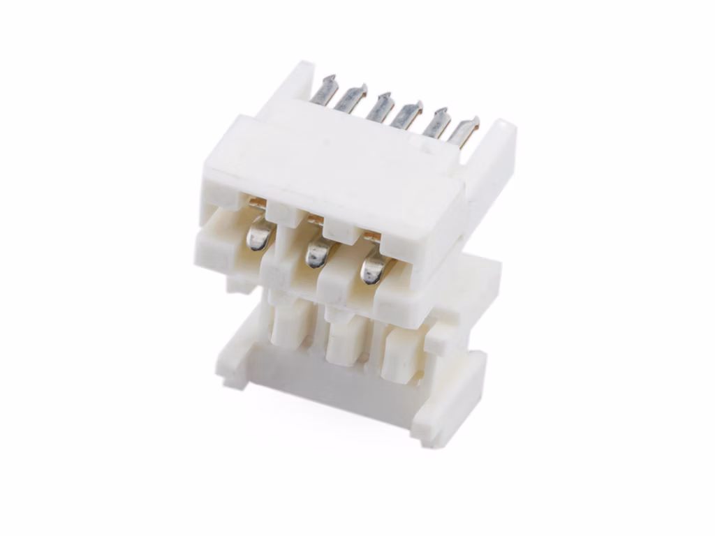 Appli-Mate RAST 2.5 Female Connector, 2.50mm Pitch, 3 Circuits, Positions A & B Removed, Open Endwalls