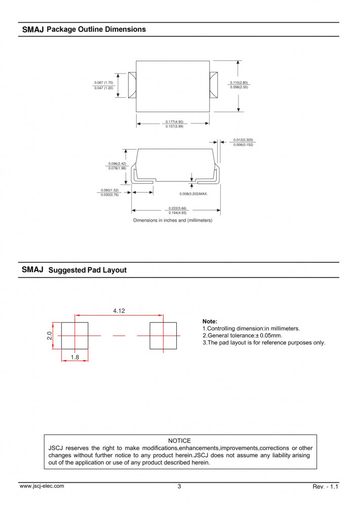 JSCJ M4 datasheet page 3