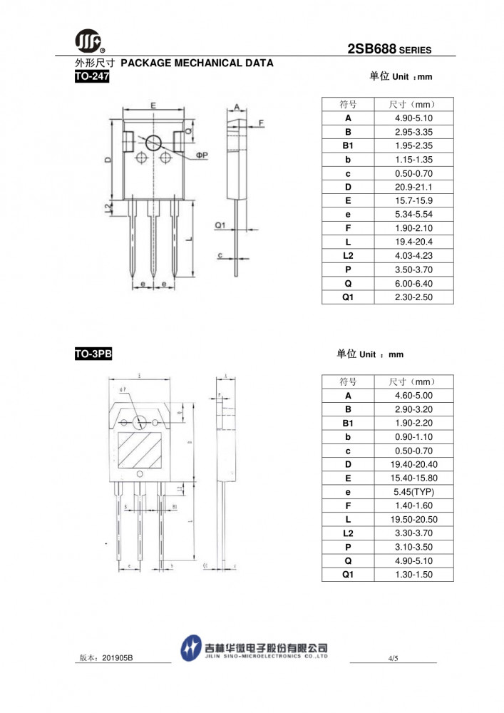 2SB688 datasheet page 4