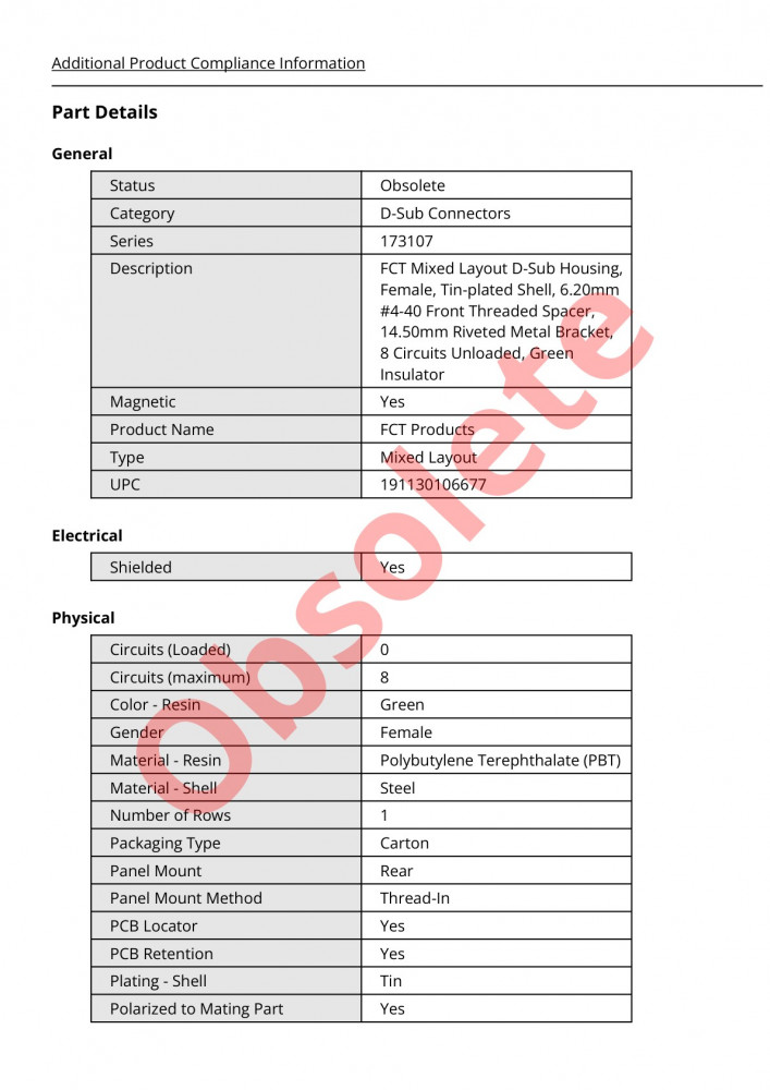 MOLEX 1731071191 drawing page 2