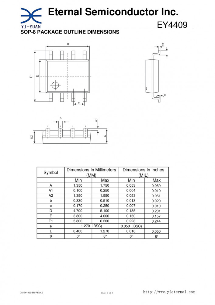 EY4409 datasheet page 5
