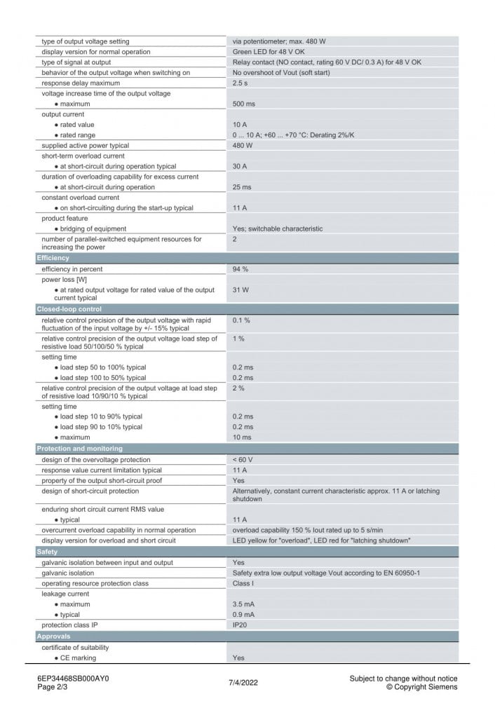 SIEMENS 6EP34468SB000AY0 document page 2