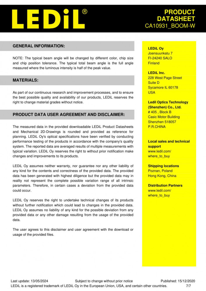 CA10931 BOOM-W technical document page 7