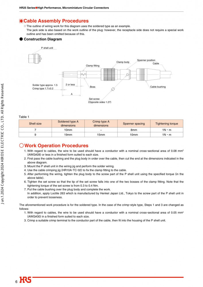 HR25 Series document page 6