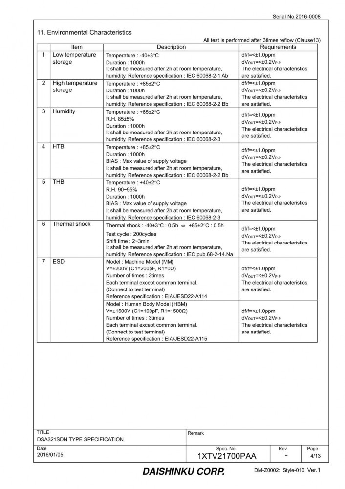 KDS specification page 5