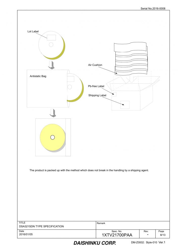 KDS specification page 9