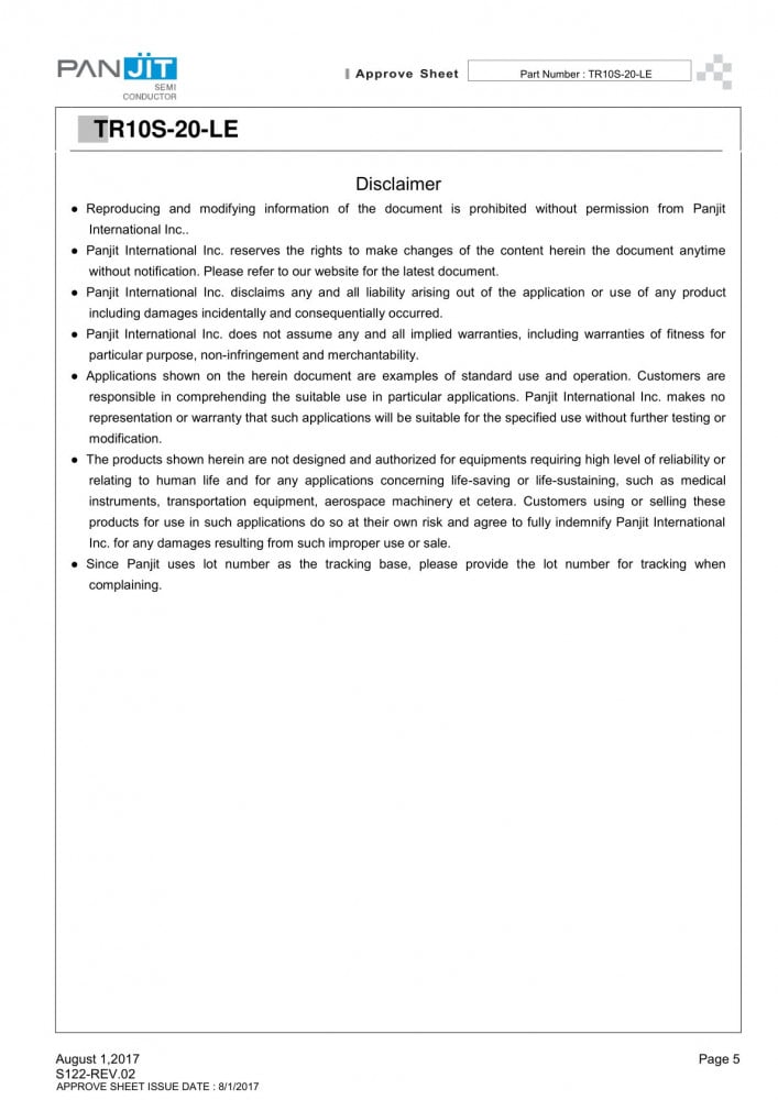 TR10S-20-LE datasheet page 5