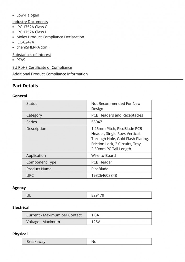 530470260 product document image, page 2