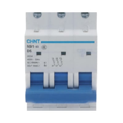 CHINT NB1-63 3P D20 6kA(R) Miniature Circuit Breaker