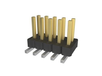 Amphenol 20021121-00080D1LF PC Pin Receptacle Socket Connector