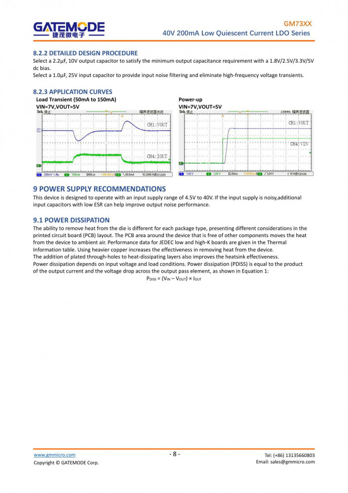 GM7333K datasheet page 8