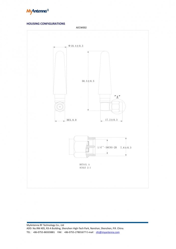 AECW003 product document page 4