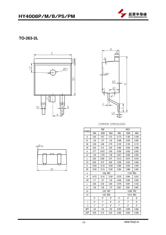HY4008B datasheet page 10